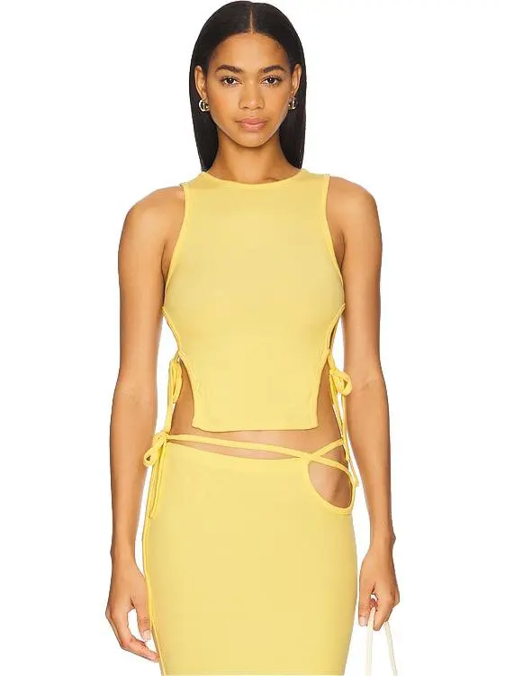 BY.DYLN X Len Top - Butter