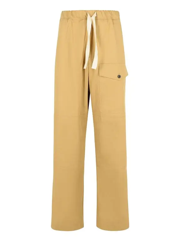 Dries Van Noten Pannoch Cotton Pants - Beige