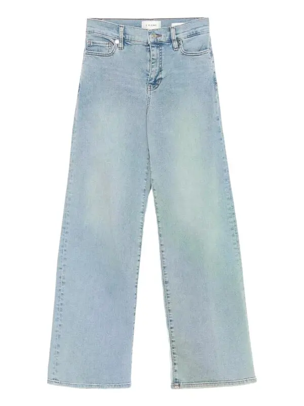 FRAME Wide-leg Jeans - Blue