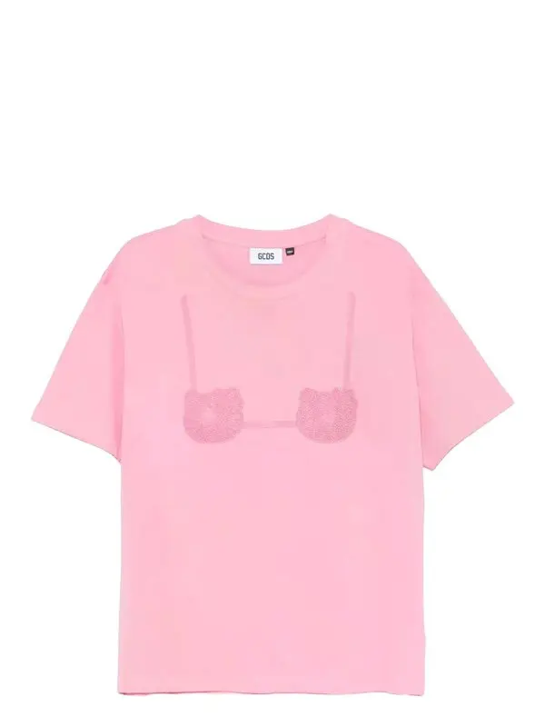 Gcds X Hello Kitty Printed T-shirt - Pink