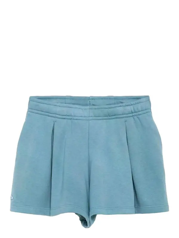 Lacoste Pleated Fleece Shorts - Blue