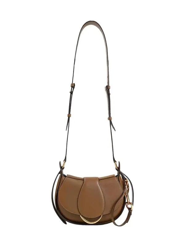 Chloé Ride Sculpted Shoulder Bag - Brown