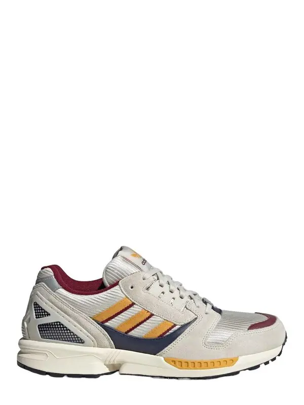 Adidas Zx 8000 Lace Up Sneakers - Alumina/preloved Yellow/collegiate Burgundy