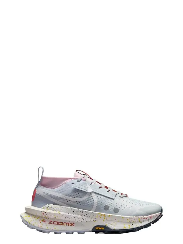 Nike Zoomx Zegama Trail 2 Sneakers - Pure Platinum/football Grey/pink Foam
