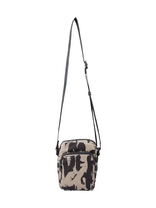 Alexander McQueen Graffiti Mini Messenger - Brown/black
