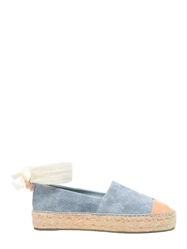 Tory Burch Cap-toe Espadrilles - Blue