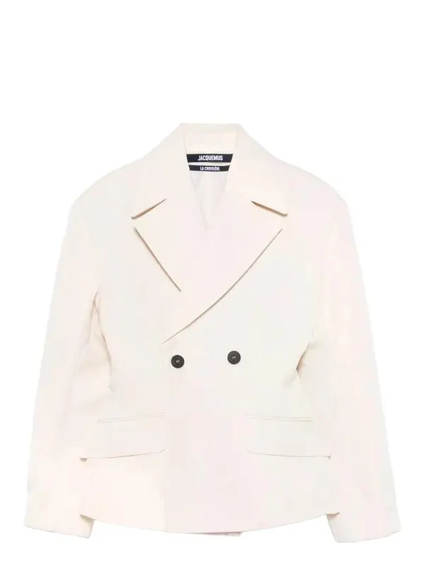 Jacquemus La Veste Norma Blazer - Neutrals
