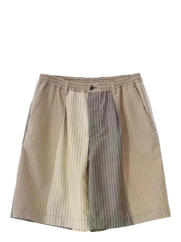 Marni Striped Bermuda Shorts - Neutrals