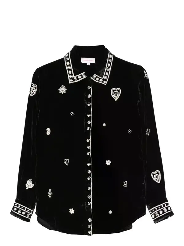Muzungu Sisters Stella Shirt - Black