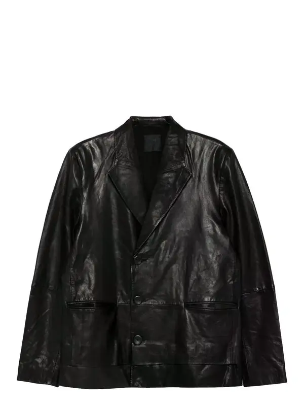 FREI-MUT Jaba Leather Jacket - Black