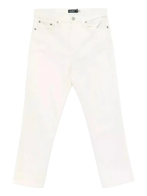 Ralph Lauren Logo-patch Jeans - Neutrals