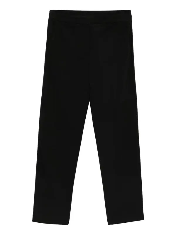 TWINSET Logo-plaque Trousers - Black