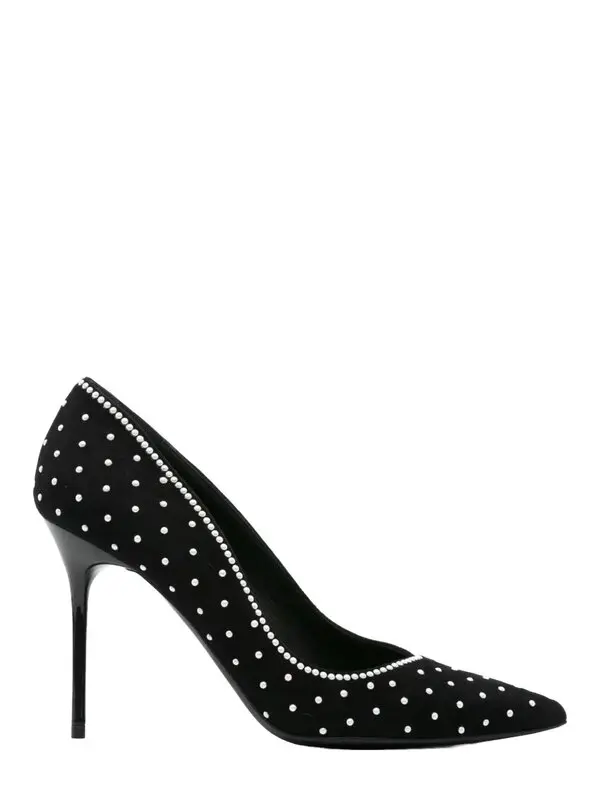 Balmain 100mm Bead-embellished Pumps - Black
