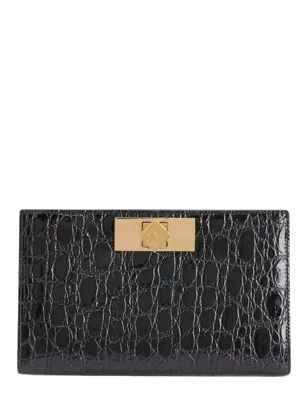 GIUSEPPE ZANOTTI Annihita Clutch - Black