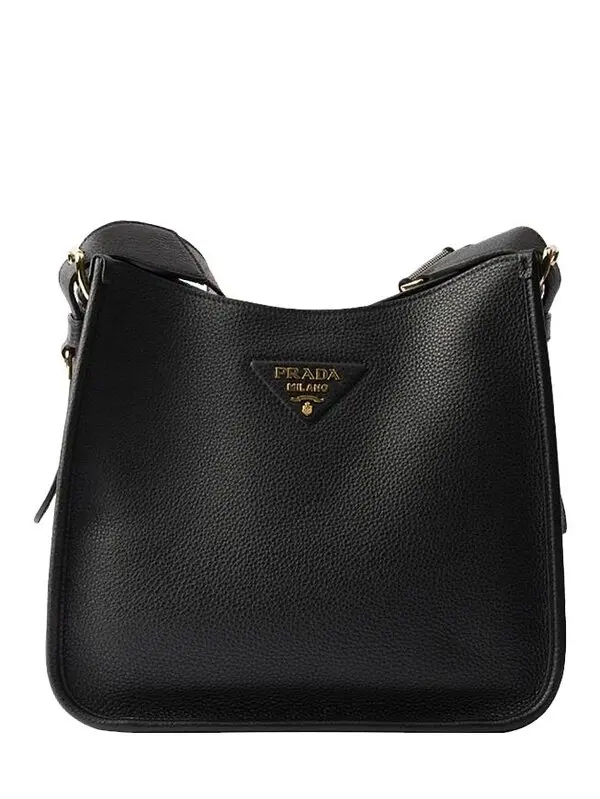 Prada Medium Leather Bag - Black