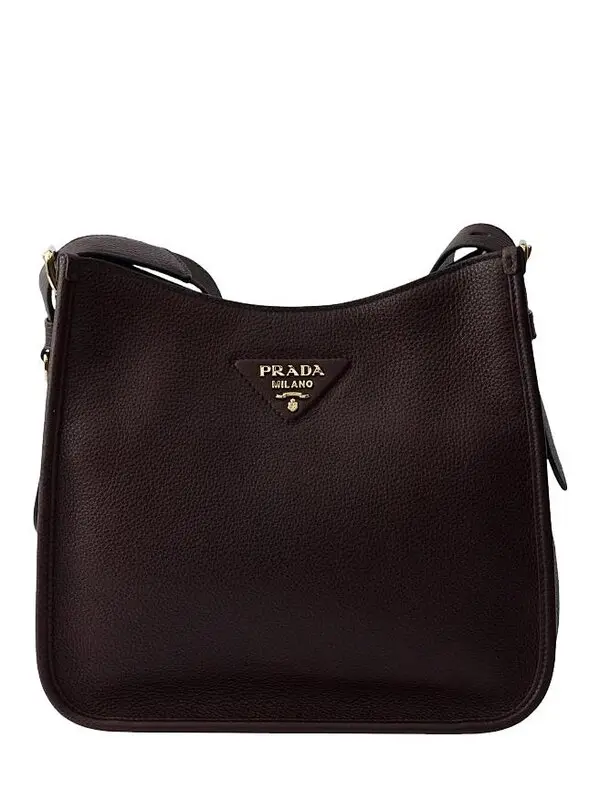 Prada Medium Leather Bag - Brown