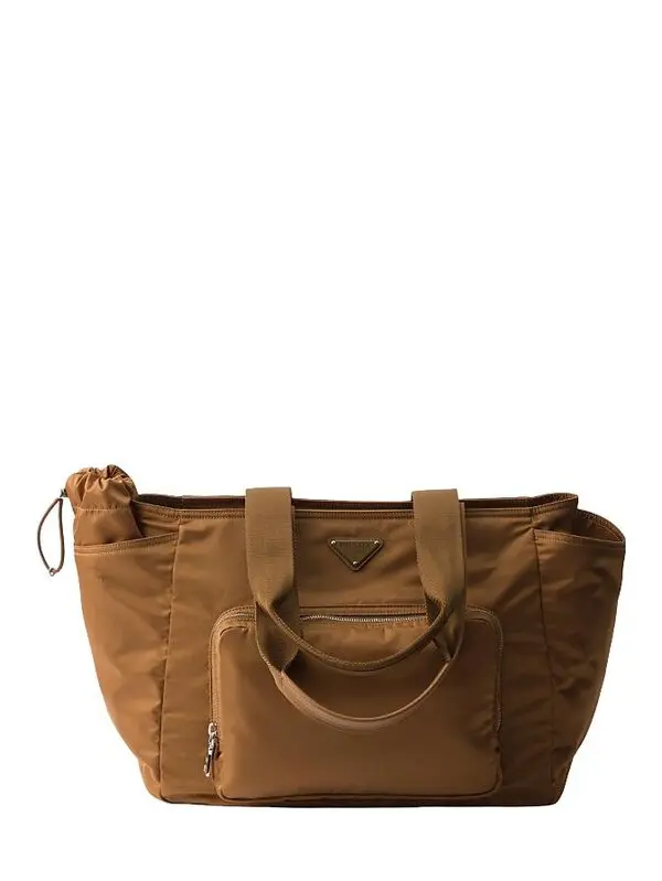 Prada Re-nylon Baby Bag - Brown