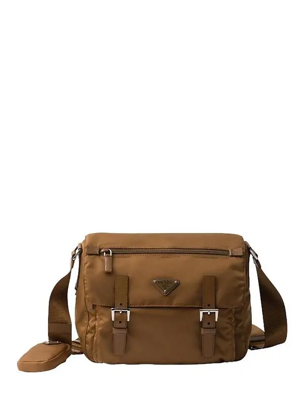 Prada Re-nylon Shoulder Bag - Brown