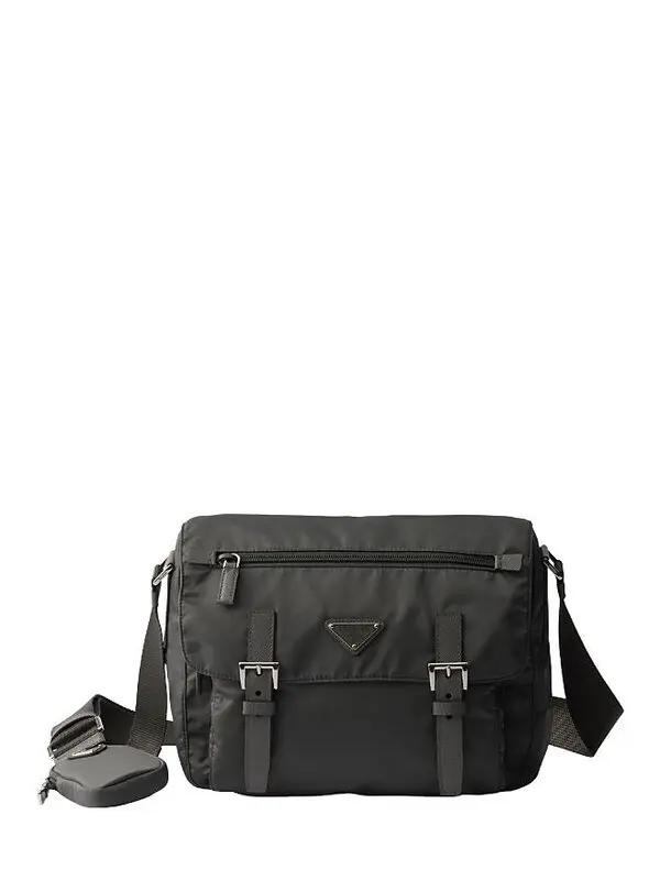 Prada Re-nylon Shoulder Bag - Grey