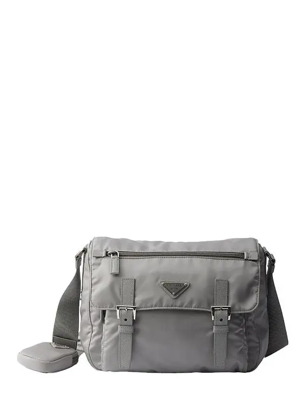 Prada Re-nylon Shoulder Bag - Light Grey