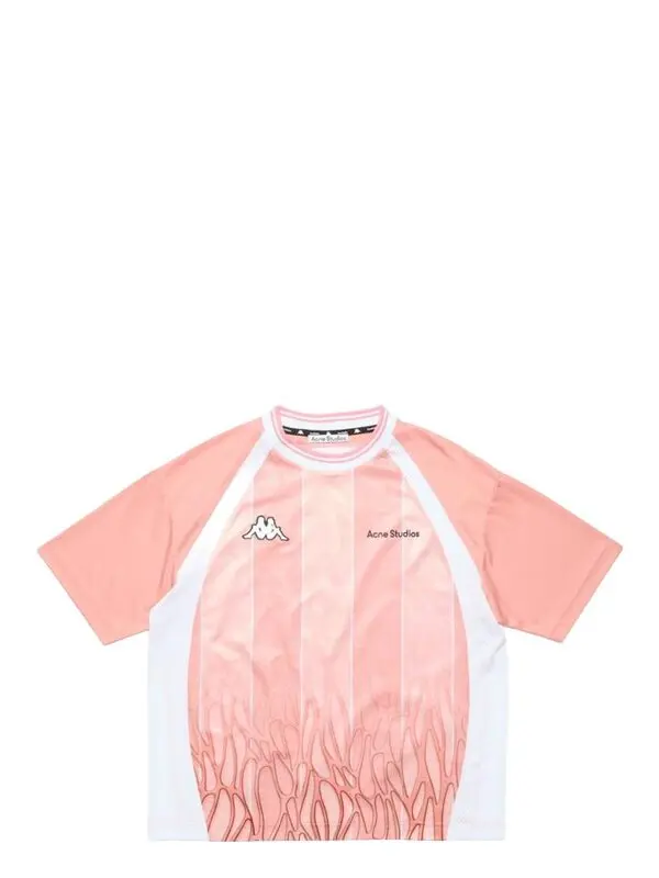 Acne Studios X Kappa Logo T-shirt Light - Light Pink