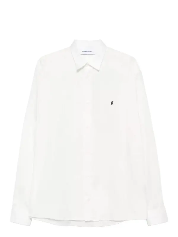 Études Studio Oxford-weave Shirt - White