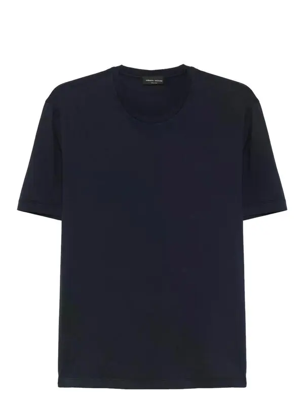 ROBERTO COLLINA Cotton T-shirt - Blue