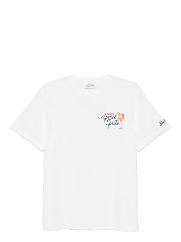 MC2 SAINT BARTH Graphic-print T-shirt - White