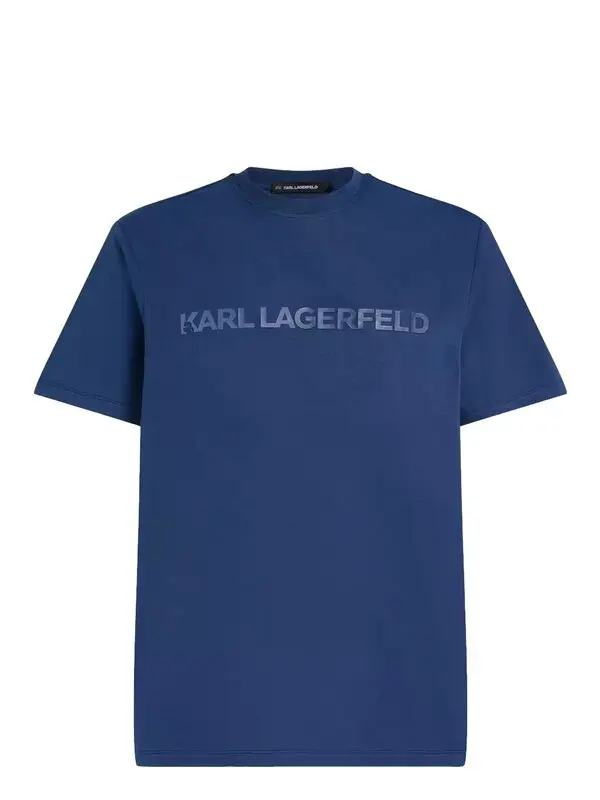 Karl Lagerfeld Logo T-shirt - Blue