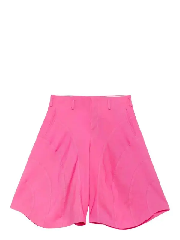 Comme Des Garçons Twill-weave Shorts - Pink