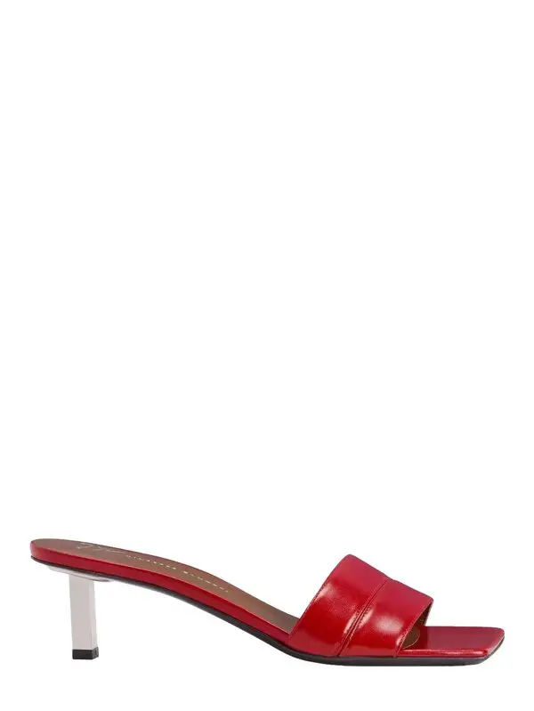GIUSEPPE ZANOTTI 50mm Berenys Sandals - Red
