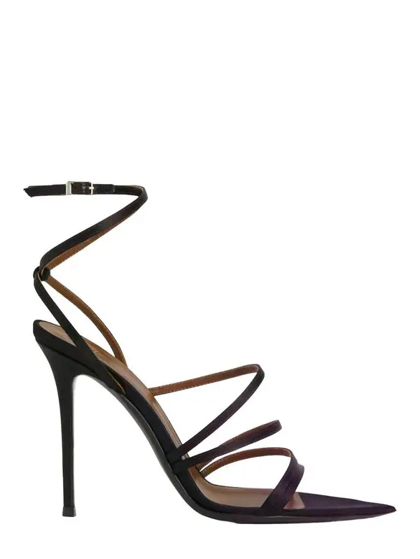GIUSEPPE ZANOTTI 105mm Intriigo Claire Sandals - Black
