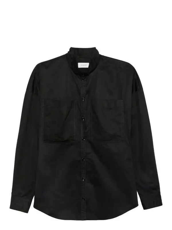 LEMAIRE Cotton Shirt - Black
