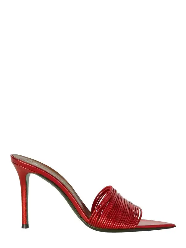 GIUSEPPE ZANOTTI 90mm Intriigo Clio Sandals - Red
