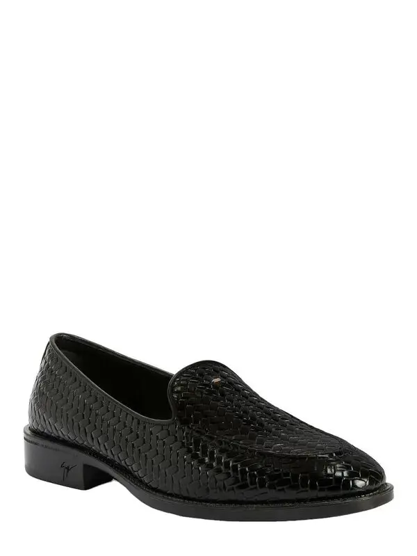 GIUSEPPE ZANOTTI Renaud Loafers - Black
