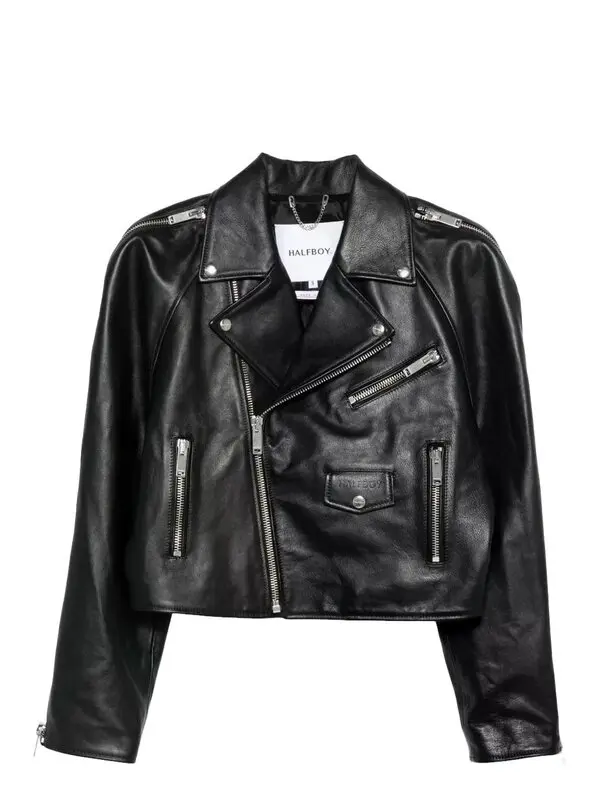 HALFBOY Chiodo Biker Jacket - Black