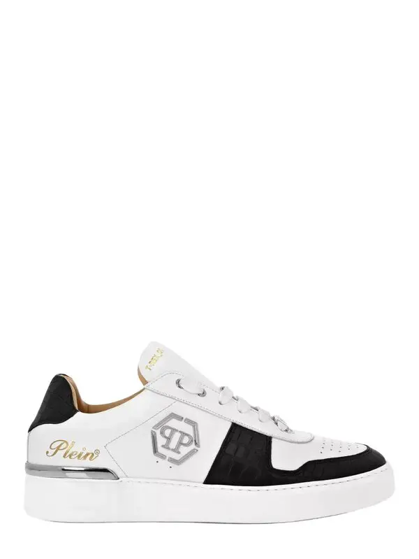 Philipp Plein Logo-plaque Sneakers - White