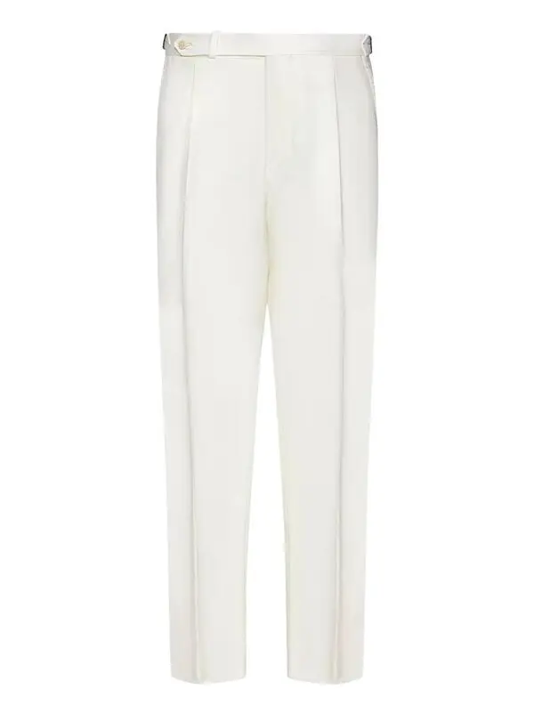 FRANZESE COLLECTION Stefano De Martino Trousers - White