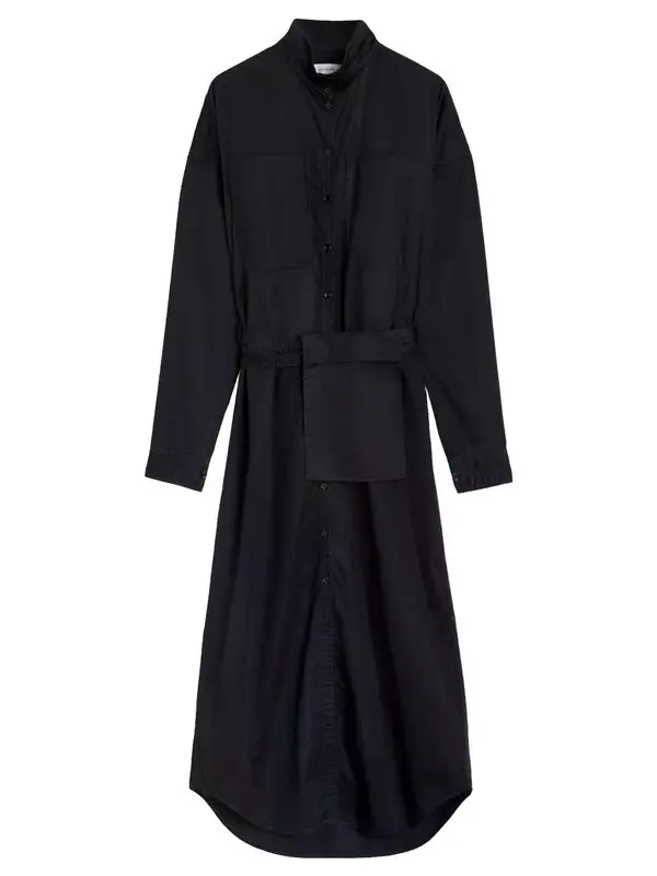 LEMAIRE Maxi Shirt Dress - Black