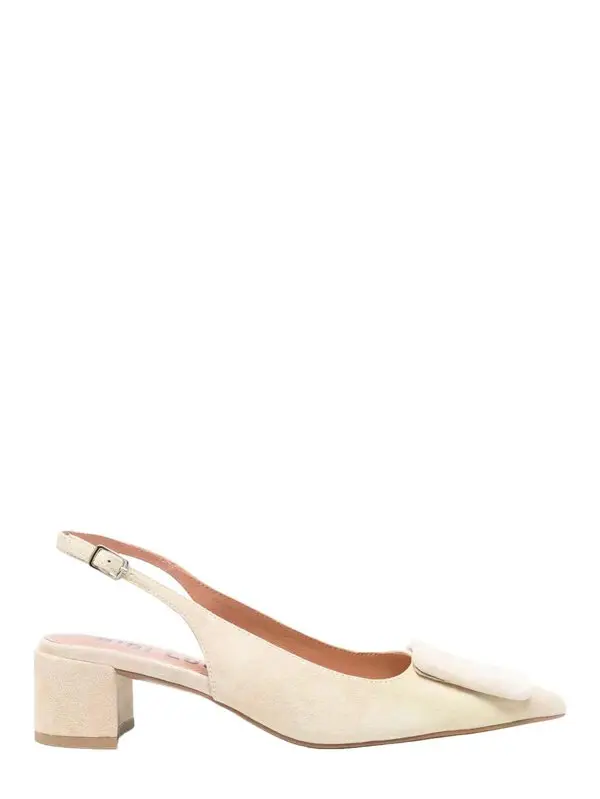 BIBI LOU 45mm Bonnie Pumps - Neutrals