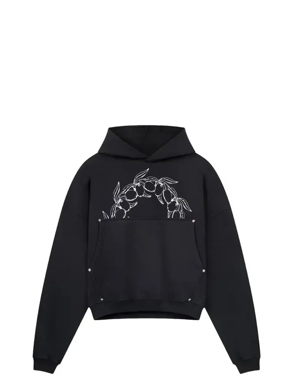 ROUGH. Elia Hoodie - Black