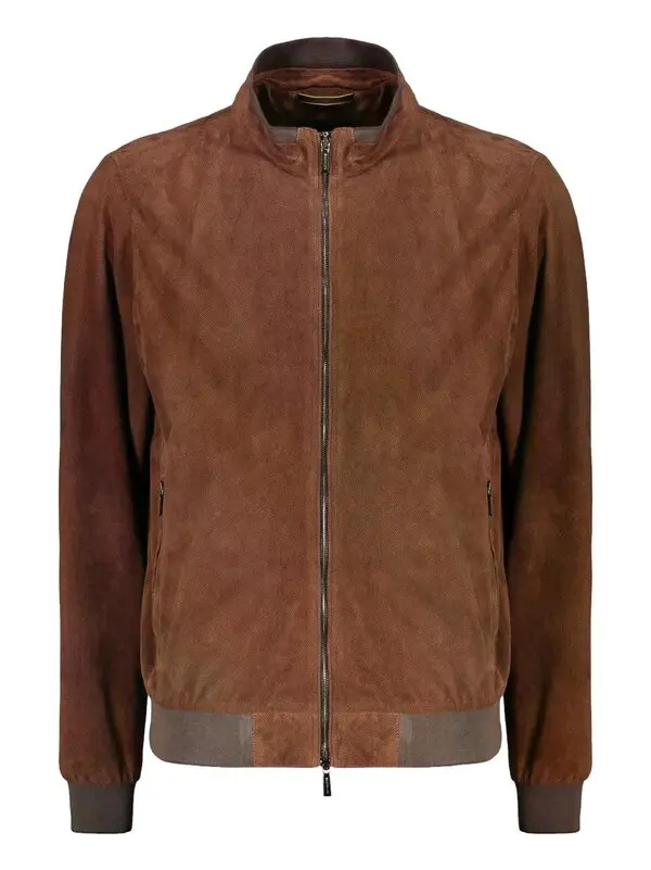 MOORER Cellini Jacket - Brown