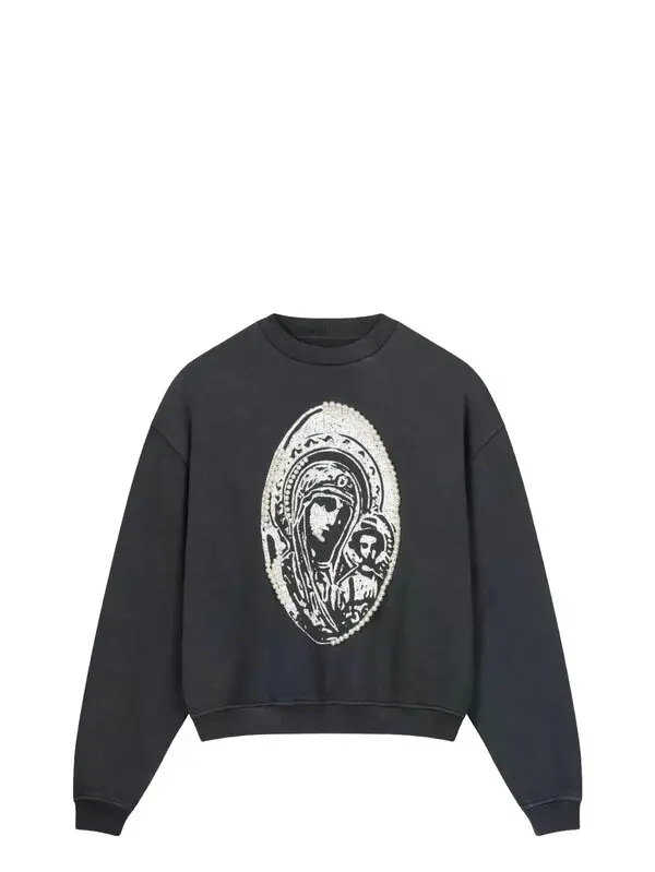 ROUGH. Maria Pearl Sweatshirt - Black