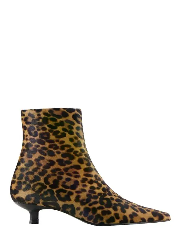 NOTABENE 35mm Elly Leopard-print Ankle Boots - Brown