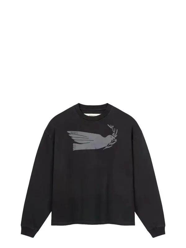 ROUGH. Flying Bird Sweatshirt - Black