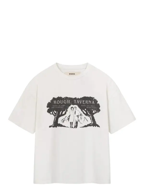 ROUGH. Taverna T-shirt - White