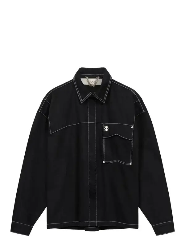 ROUGH. Denim Shirt - Black