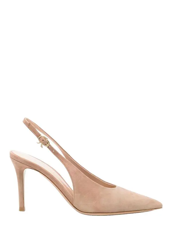 GIANVITO ROSSI 80mm Robbie Pumps - Neutrals