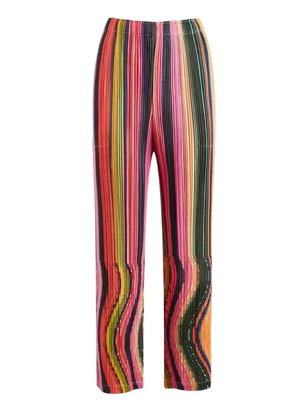 Issey Miyake Warp Trousers - Pink