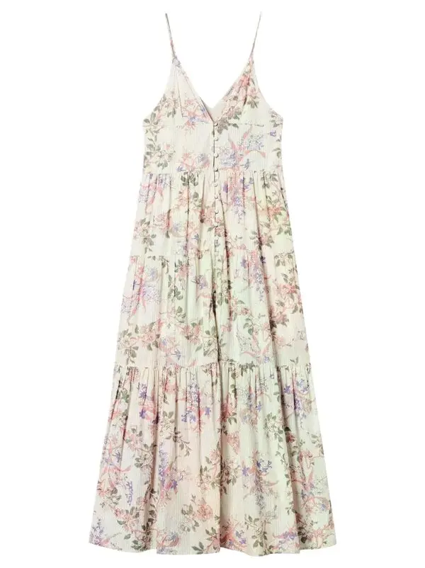TWINSET Floral-print Dress - Neutrals